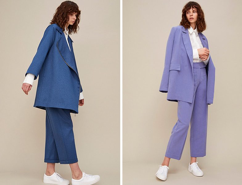 Kevser Sarıoğlu 2019 İlkbahar Yaz Ceket Pantolon Takım | Resimlerle ...