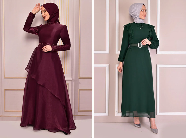 Yeni Abiyeler Resimlerle Tesettür Giyim Modelleri Ve Online Tesettür